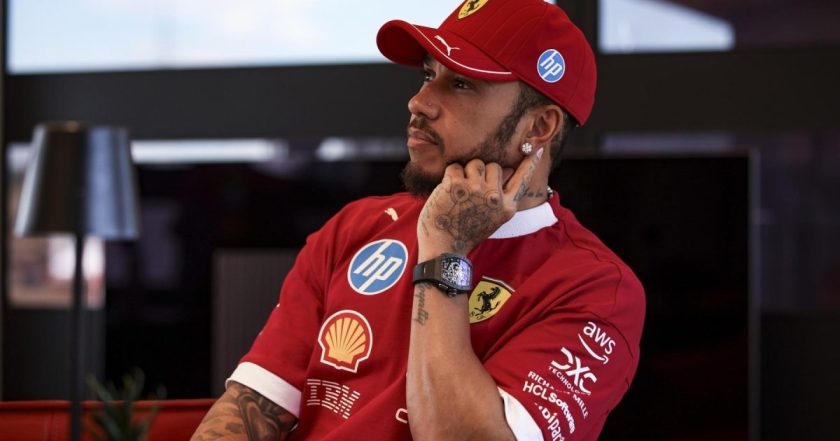 Racing Supremacy: Ferrari Sets Sights on Lewis Hamilton Following ...