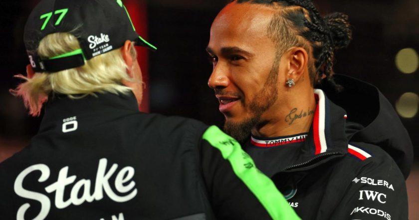 Hamilton's Revealing Verdict: Bottas' Bold Move to Cadillac Stirs ...