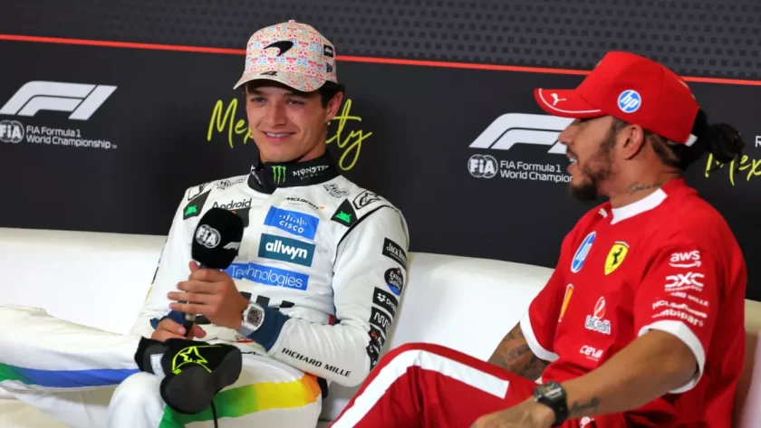 Hamilton's Strategic Signal: A Glimpse into Intense F1 Battle at Mexico ...