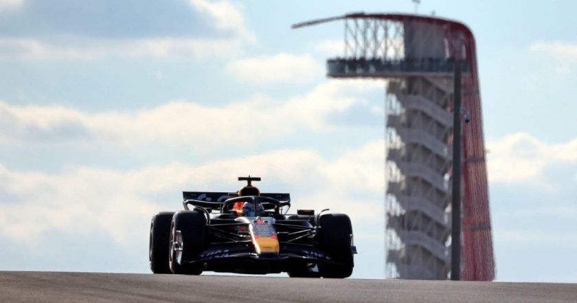 The Rollercoaster Ride: F1 Drivers Battle Mother Nature at the US Grand ...