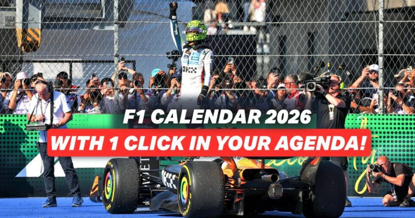 Stay Ahead On The Track: Instant F1 Calendar 2026 Download for Your ...