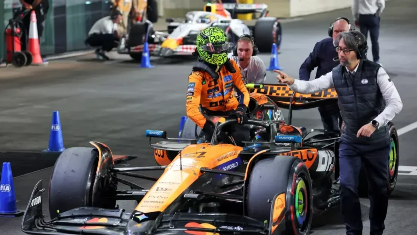 The Strategically Bold Move: Decoding Lando Norris's Aborted Final Lap ...