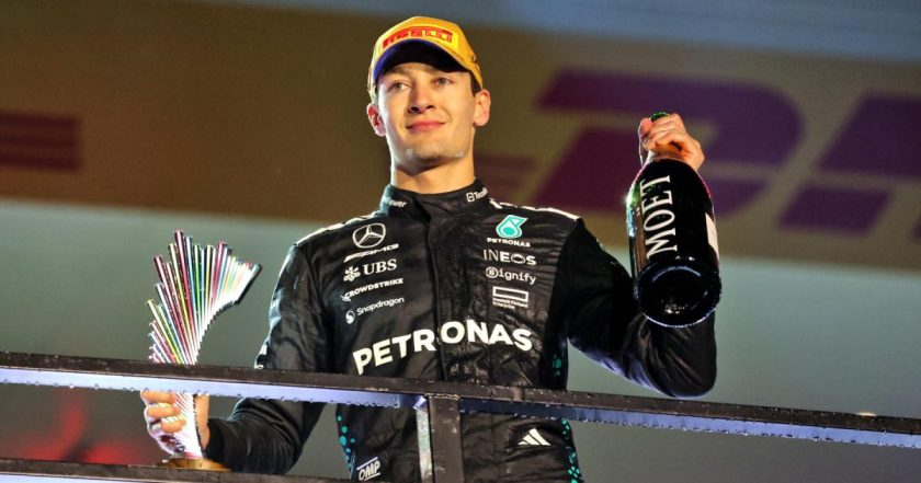 George Russell Uncovers the Intense Late-Race Challenge: Decoding the ...